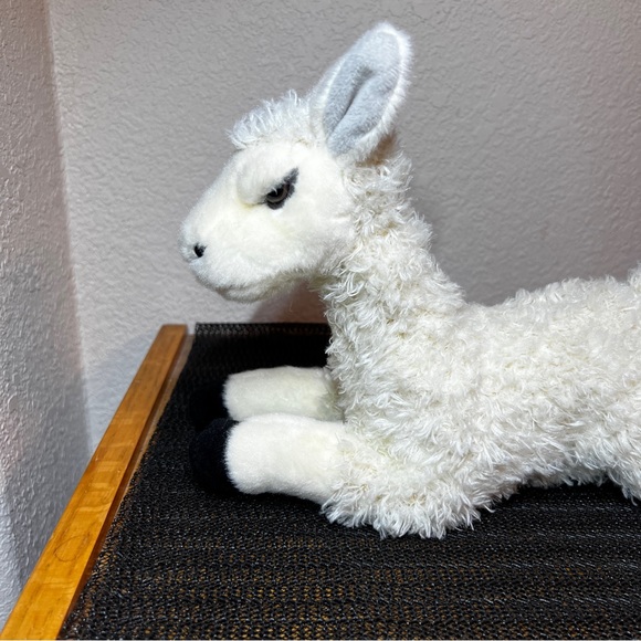 Aurora | Toys | Aurora 3 Cream Fluffy Llama Flopsie Plush Curly Grumpy ...